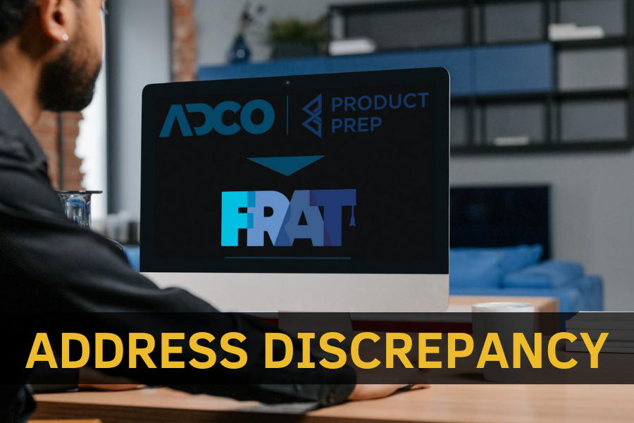Address Discrepancy | ADCO